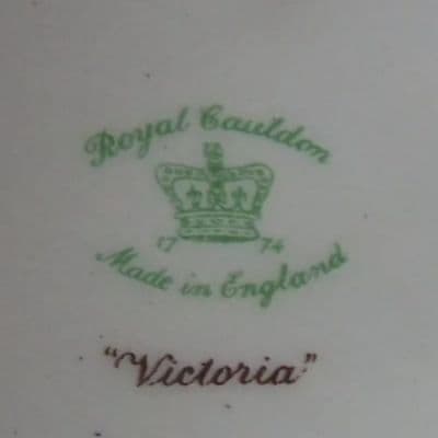 Royal Cauldon Marks