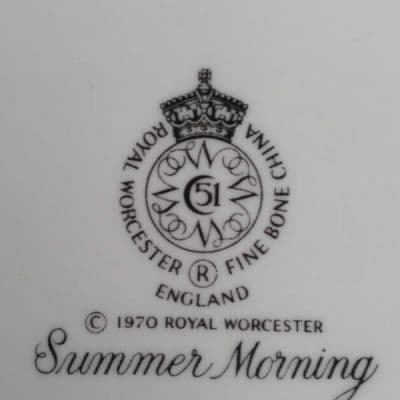 Royal Worcester Marks