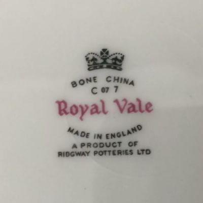 Royal Vale China Marks